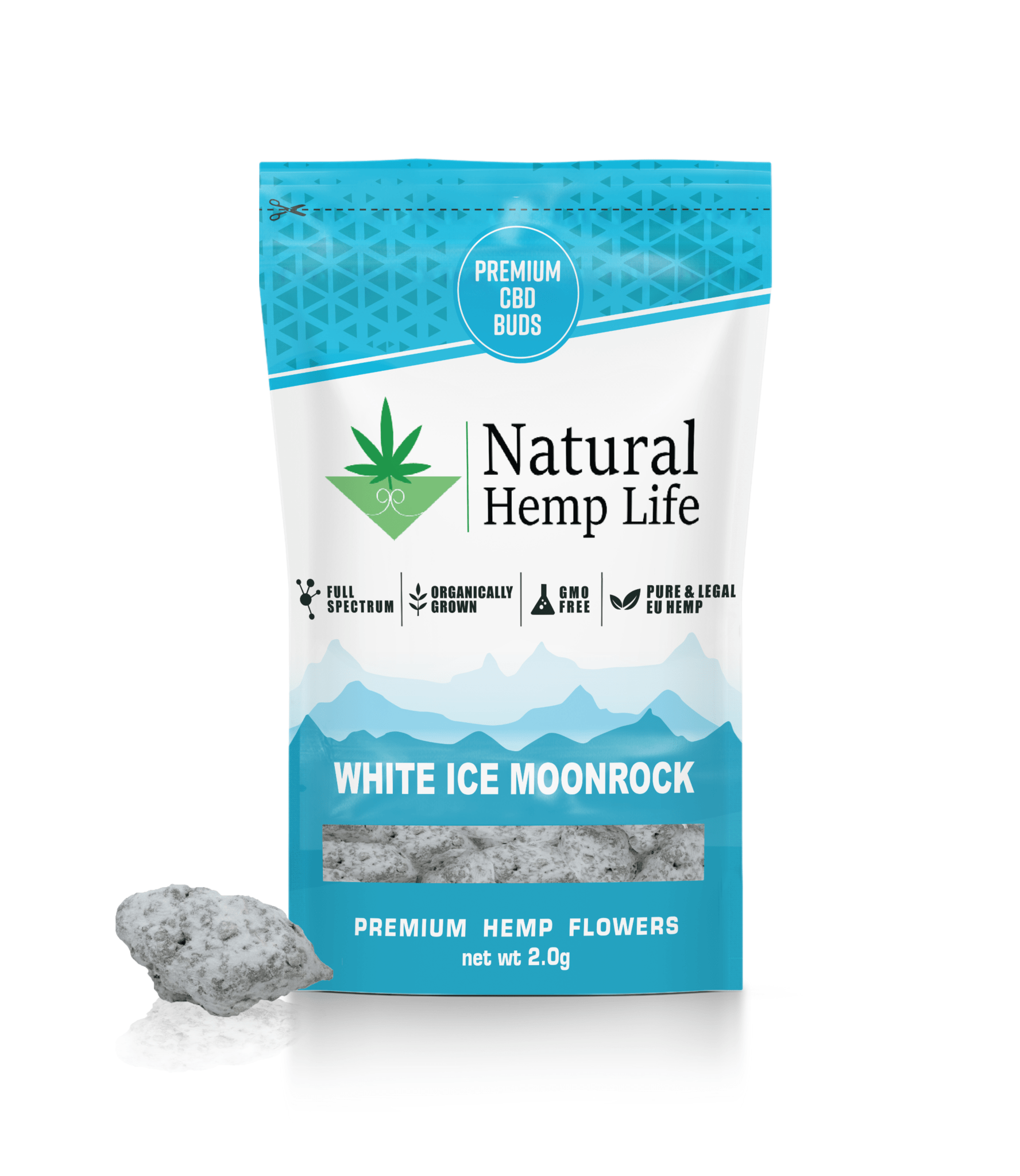 White Ice Moonrock | 82% CBD | Äntligen i Sverige! | 100% Lagliga